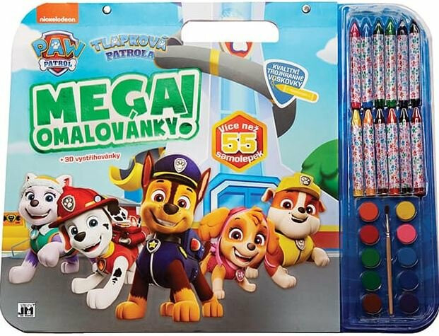 Mega omalovánky - Tlapková patrola (Defekt) | Knihy Dobrovský