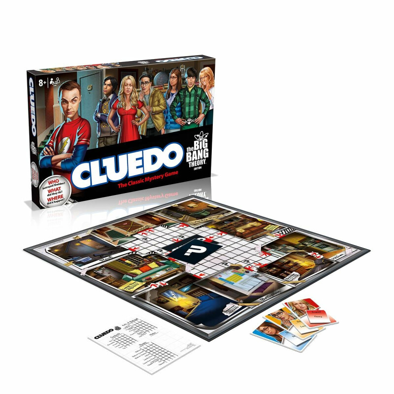 CLUEDO The Big Bang Theory | Knihy Dobrovský: Hry pro každou příležitost