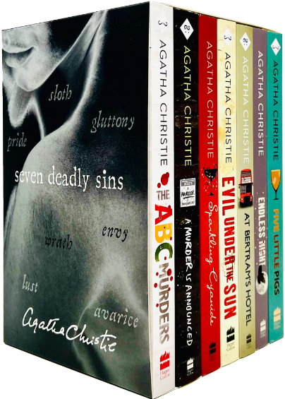 Agatha Christie: Seven Deadly Sins. Collection 7 Books Box Set - Agatha ...