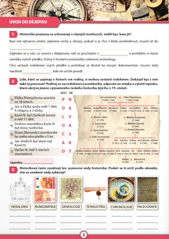 Hravý dějepis 6 - pracovní sešit | Knihy Dobrovský