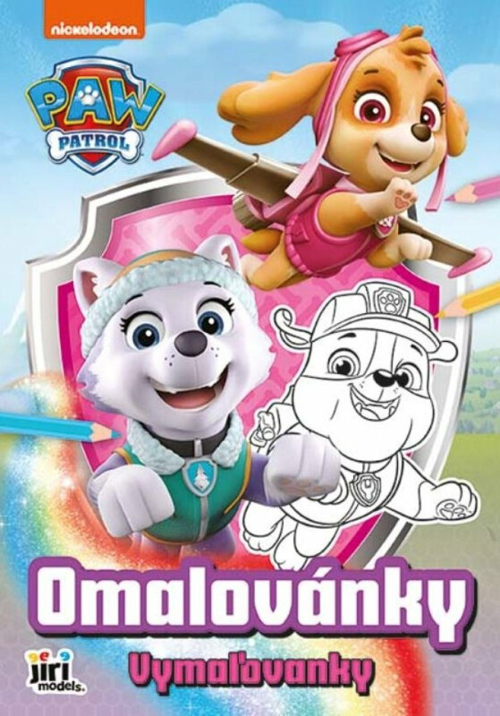 Omalovánky Tlapková patrola | Knihy Dobrovský