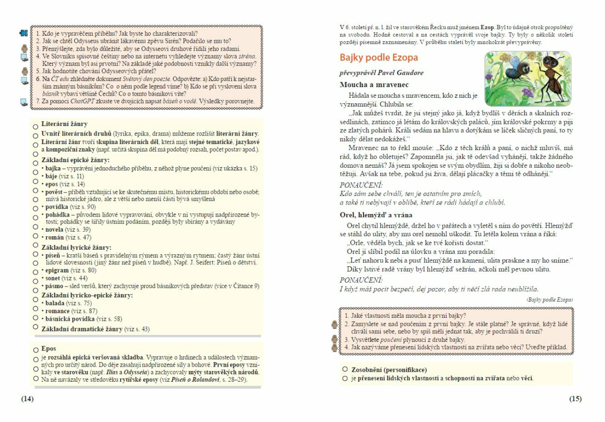 Čítanka pro 8. ročník, Čtení s porozuměním - Zita Janáčková,kolektiv ...