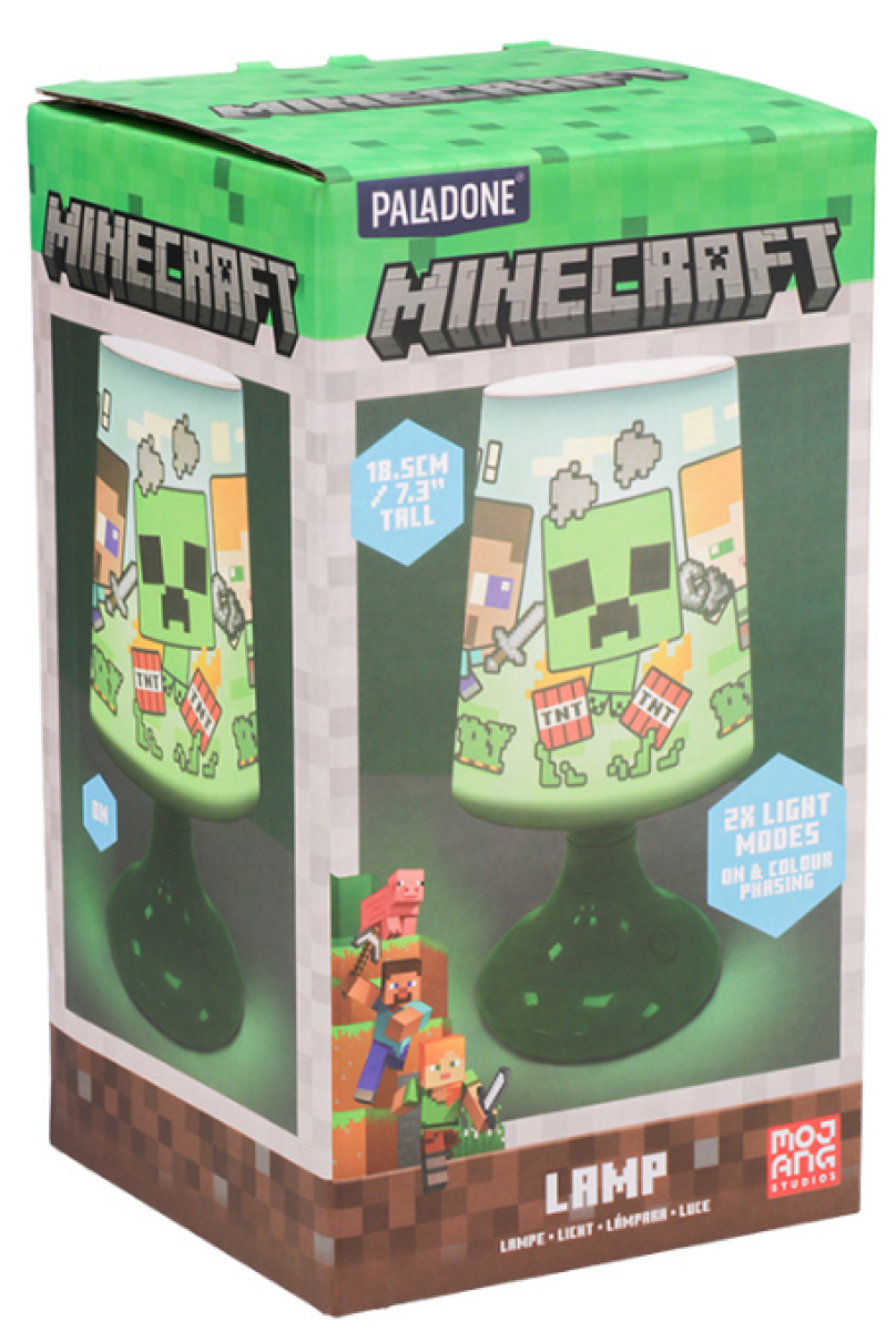 Minecraft Stolní lampička | Knihy Dobrovský