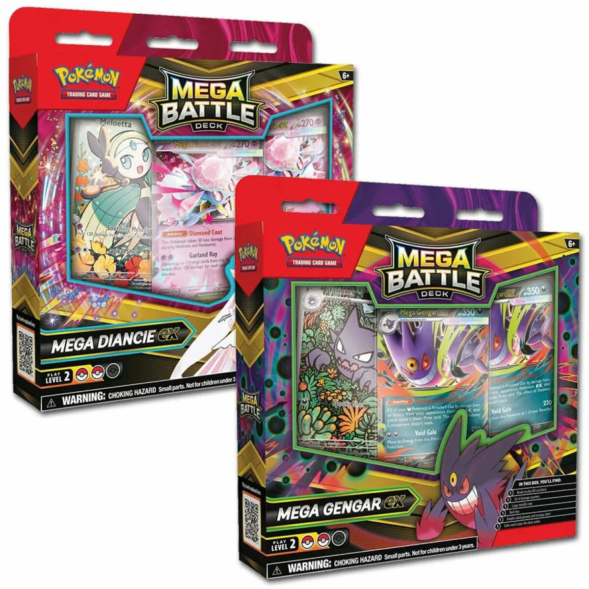Pokémon TCG: Mega Battle Deck - Gengar ex & Diancie ex | Knihy ...