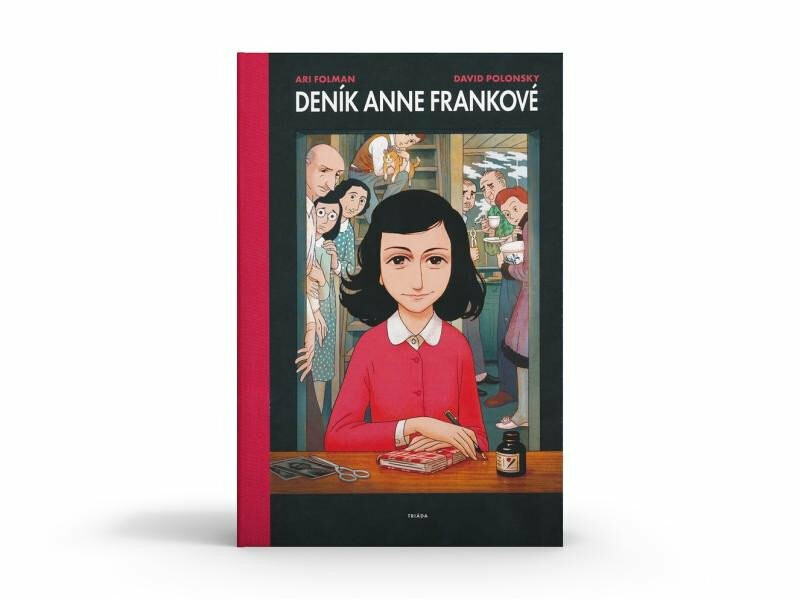Deník Anne Frankové (Defekt) - David Polonsky,Ari Folman | Knihy Dobrovský