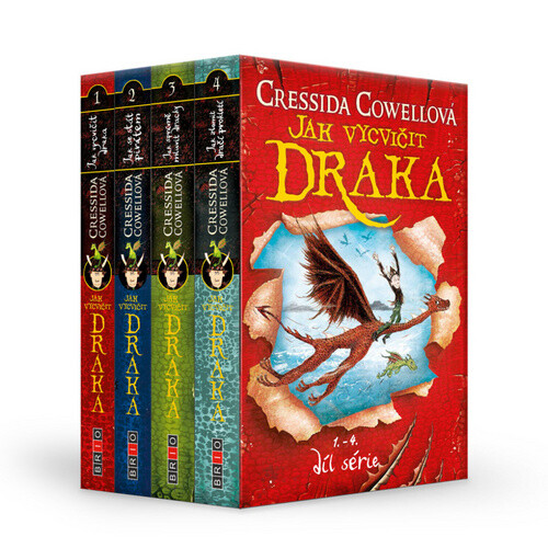 Jak vycvičit draka 1-4 díl (Defekt) - Cressida Cowellová | Knihy Dobrovský