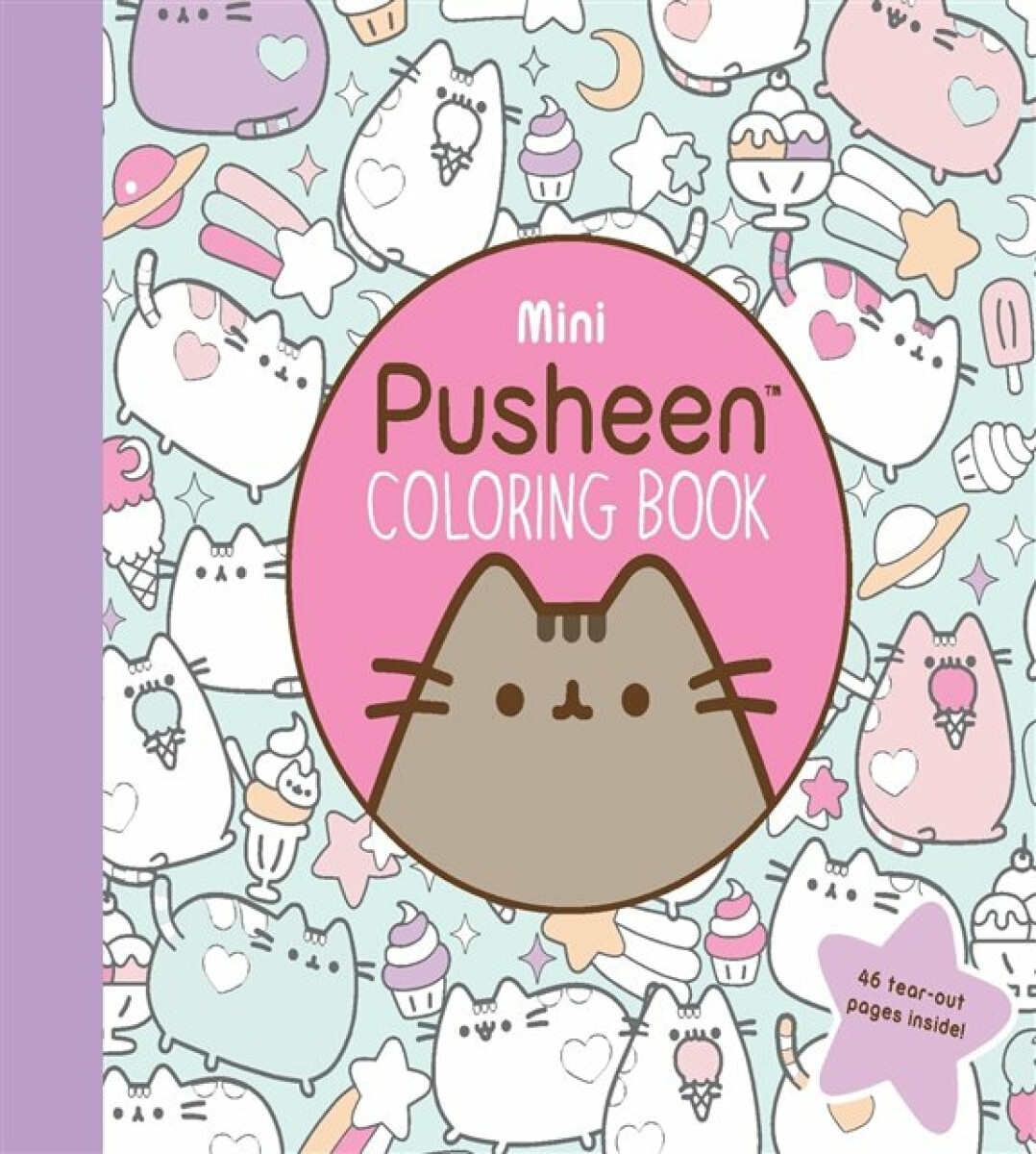 Mini Pusheen Coloring Book - Claire Belton | Knihy Dobrovský