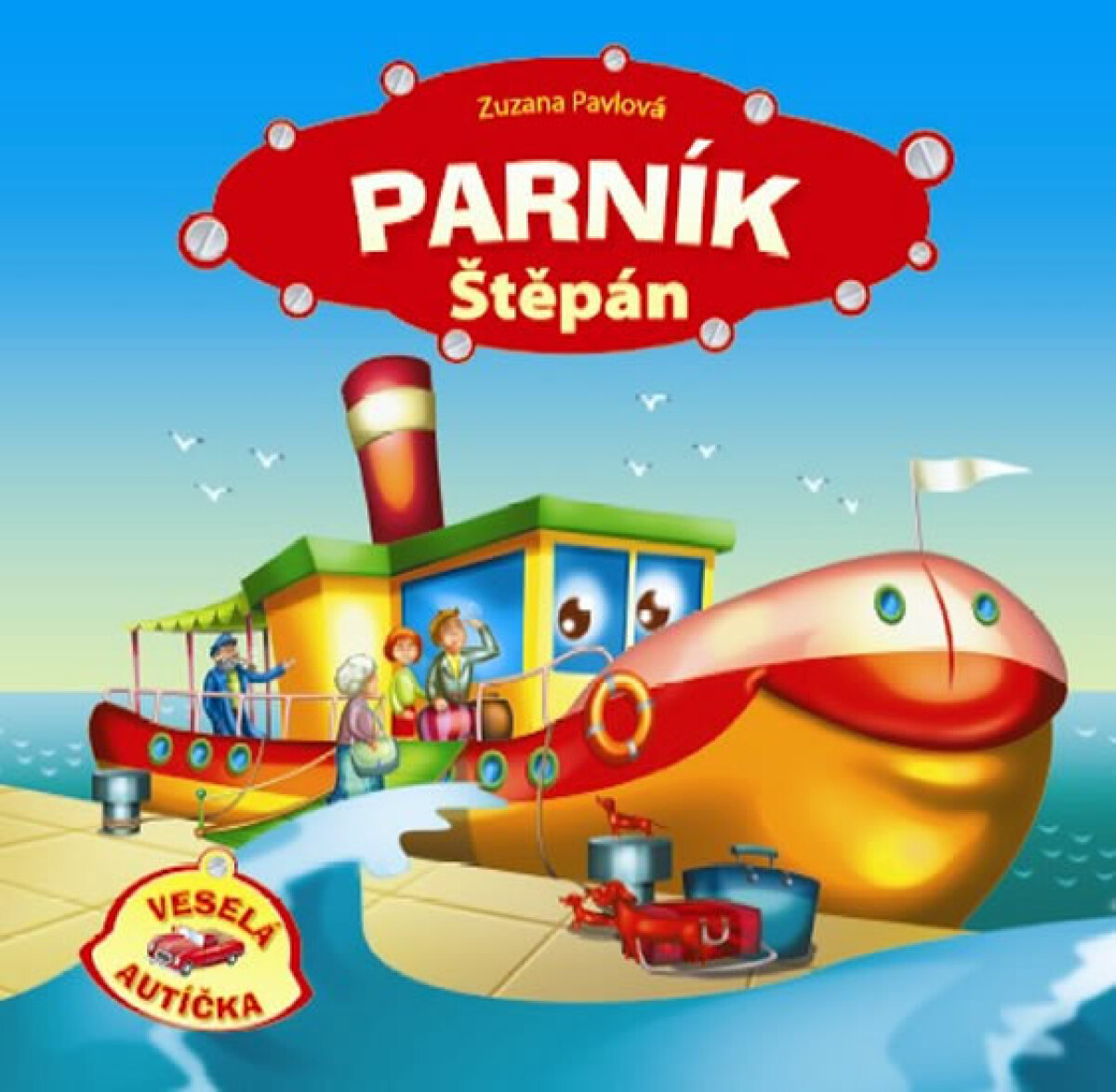 Parník Štěpán - Veselá autíčka | Knihy Dobrovský