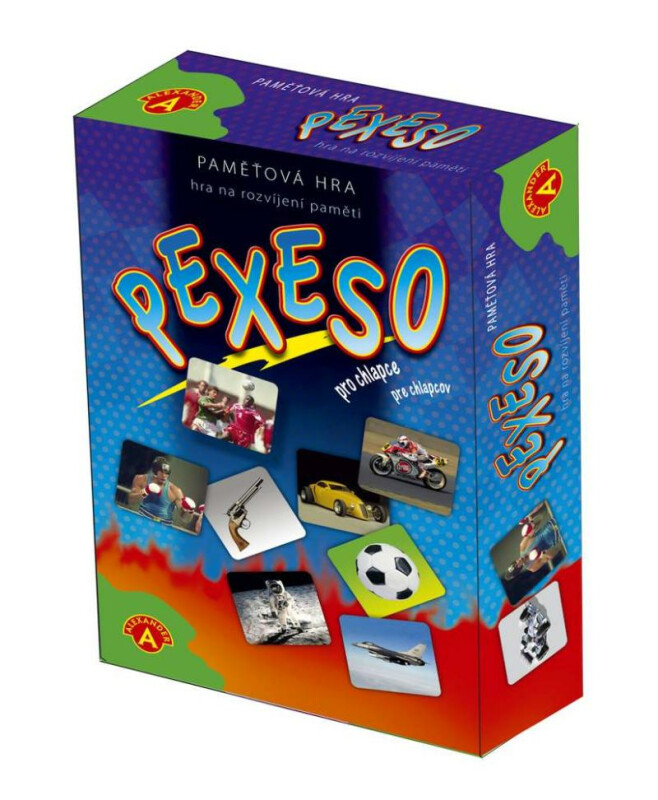 Pexeso Mini pro chlapce | Knihy Dobrovský: Hry pro každou příležitost