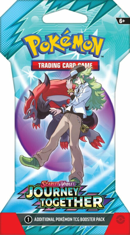 Pokémon TCG: Scarlet & Violet 09 Journey Together - 1 Blister Booster ...