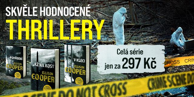 Nejlepší thrillery současnosti? To je Ellison Cooper! | Celá série jen za 297 Kč | Knihy Dobrovský