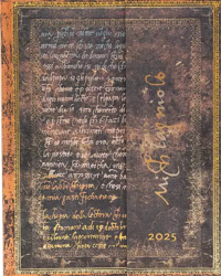 Diář Paperblanks 2025, Michelangelo, Handwriting - 12M, Ultra ...