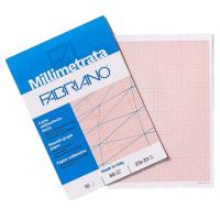 Milimetrový papír Fabriano 80g formát A4 10 listů | Knihy Dobrovský